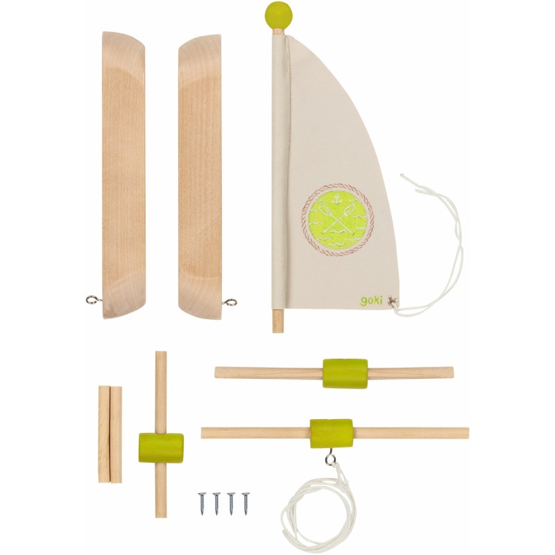 goki Bausatz Katamaran aus Holz